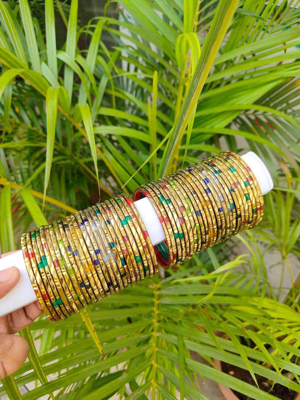 4 dozen nattu valayal valaikappu mixing – Adhithi Bangles